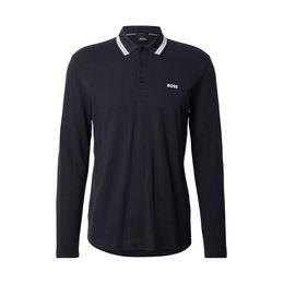 BOSS Poloshirt 'Plisy' Herren Gr&ouml;&szlig;e XL marine / wei&szlig;