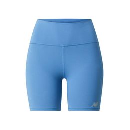New Balance Sportshorts Damen Gr&ouml;&szlig;e S royalblau / silber