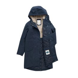 Seasalt Cornwall Between-Seasons Coat female Blue size 22