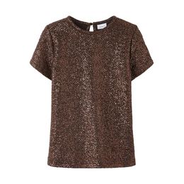 name it Shirt girl Brown size 122/128