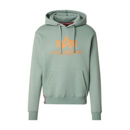 Alpha Industries Sweatshirt Herren Gr&ouml;&szlig;e XXS mint / orange