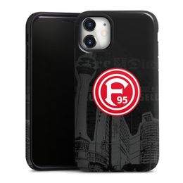 DeinDesign iPhone 11 Handy Panzer Handyh&uuml;lle robuste Outdoor H&uuml;lle Schutzh&uuml;lle gl&auml;nzend Logo Official Licensed Product Fortuna D&uuml;sseldorf Tough Case