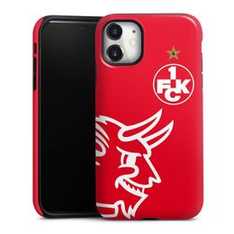 DeinDesign iPhone 11 Handy Panzer Handyh&uuml;lle robuste Outdoor H&uuml;lle Schutzh&uuml;lle gl&auml;nzend Devil Star 1. Fc Kaiserslautern Tough Case