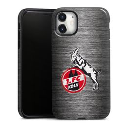 DeinDesign iPhone 11 Handy Panzer Handyh&uuml;lle robuste Outdoor H&uuml;lle Schutzh&uuml;lle gl&auml;nzend Metallic Look Official Licensed Product 1. Fc K&ouml;ln Tough Case
