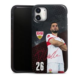 DeinDesign iPhone 11 Handy Panzer Handyh&uuml;lle robuste Outdoor H&uuml;lle Schutzh&uuml;lle gl&auml;nzend Vfb Stuttgart Deniz Undav Official Licensed Product Tough Case