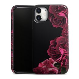 DeinDesign iPhone 11 Handy Panzer Handyh&uuml;lle robuste Outdoor H&uuml;lle Schutzh&uuml;lle gl&auml;nzend Rose Vintage Pink Tough Case
