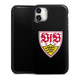 DeinDesign iPhone 11 Handy Panzer Handyh&uuml;lle robuste Outdoor H&uuml;lle Schutzh&uuml;lle gl&auml;nzend Official Licensed Product Vfb Stuttgart Coat Of Arms Tough Case