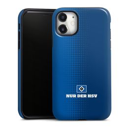 DeinDesign iPhone 11 Handy Panzer Handyh&uuml;lle robuste Outdoor H&uuml;lle Schutzh&uuml;lle gl&auml;nzend Hsv Logo Official Licensed Product Tough Case
