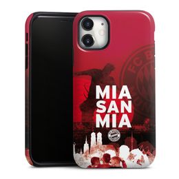 DeinDesign iPhone 11 Handy Panzer Handyh&uuml;lle robuste Outdoor H&uuml;lle Schutzh&uuml;lle gl&auml;nzend Fc Bayern M&uuml;nchen Fcb Mia San Mia Tough Case