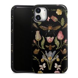 DeinDesign iPhone 11 Handy Panzer Handyh&uuml;lle robuste Outdoor H&uuml;lle Schutzh&uuml;lle gl&auml;nzend Bee Blossom Flower Wreath Tough Case
