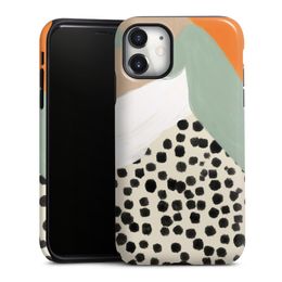 DeinDesign iPhone 11 Handy Panzer Handyh&uuml;lle robuste Outdoor H&uuml;lle Schutzh&uuml;lle gl&auml;nzend Abstract Kunst Boho Tough Case