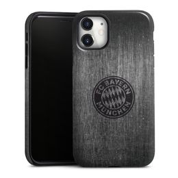 DeinDesign iPhone 11 Handy Panzer Handyh&uuml;lle robuste Outdoor H&uuml;lle Schutzh&uuml;lle gl&auml;nzend Fc Bayern M&uuml;nchen Metallic Look Fcb Tough Case