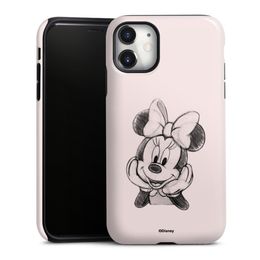 DeinDesign iPhone 11 Handy Panzer Handyh&uuml;lle robuste Outdoor H&uuml;lle Schutzh&uuml;lle gl&auml;nzend Minnie Mouse Disney Official Licensed Product Tough Case