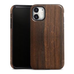 DeinDesign iPhone 11 Handy Panzer Handyh&uuml;lle robuste Outdoor H&uuml;lle Schutzh&uuml;lle gl&auml;nzend Nut Tree Wood Wooden Look Tough Case