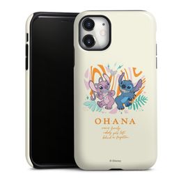 DeinDesign iPhone 11 Handy Panzer Handyh&uuml;lle robuste Outdoor H&uuml;lle Schutzh&uuml;lle gl&auml;nzend Lilo & Stitch Official Licensed Product Disney Tough Case