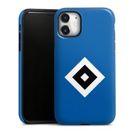 DeinDesign iPhone 11 Handy Panzer Handyh&uuml;lle robuste Outdoor H&uuml;lle Schutzh&uuml;lle gl&auml;nzend Logo Hsv Hamburger Sv Tough Case