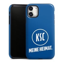 DeinDesign iPhone 11 Handy Panzer Handyh&uuml;lle robuste Outdoor H&uuml;lle Schutzh&uuml;lle gl&auml;nzend Ksc Karlsruher Sc Statement Tough Case