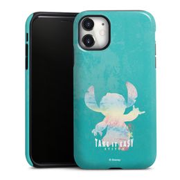 DeinDesign iPhone 11 Handy Panzer Handyh&uuml;lle robuste Outdoor H&uuml;lle Schutzh&uuml;lle gl&auml;nzend Official Licensed Product Lilo & Stitch Disney Tough Case