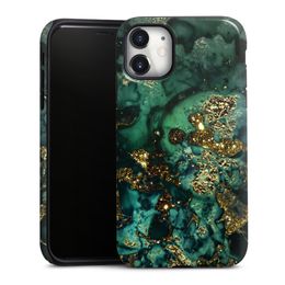 DeinDesign iPhone 11 Handy Panzer Handyh&uuml;lle robuste Outdoor H&uuml;lle Schutzh&uuml;lle gl&auml;nzend Muster Glitzer Marble Tough Case