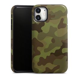 DeinDesign iPhone 11 Handy Panzer Handyh&uuml;lle robuste Outdoor H&uuml;lle Schutzh&uuml;lle gl&auml;nzend Camouflage Tarnmuster Army Tough Case