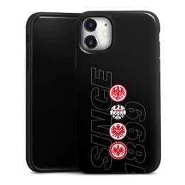 DeinDesign iPhone 11 Handy Panzer Handyh&uuml;lle robuste Outdoor H&uuml;lle Schutzh&uuml;lle gl&auml;nzend Eagle Eintracht Frankfurt Logo Tough Case