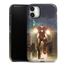 DeinDesign iPhone 11 Handy Panzer Handyh&uuml;lle robuste Outdoor H&uuml;lle Schutzh&uuml;lle gl&auml;nzend Iron Man Avengers Marvel Tough Case