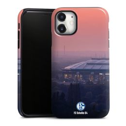 DeinDesign iPhone 11 Handy Panzer Handyh&uuml;lle robuste Outdoor H&uuml;lle Schutzh&uuml;lle gl&auml;nzend Official Licensed Product Stadium Fc Schalke 04 Tough Case