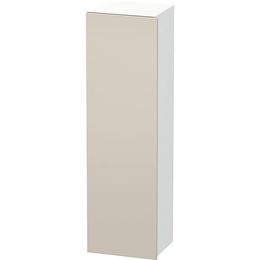 Duravit DuraStyle Hochschrank DS1219R9118 40x36x140cm, T&uuml;r rechts, taupe/wei&szlig; matt