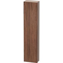 Duravit DuraStyle Hochschrank DS1228R2143 40x24x180cm, T&uuml;r rechts, nussbaum dunkel/basalt matt