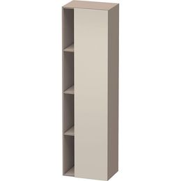 Duravit DuraStyle Hochschrank DS1249R9143 50x36x180cm, T&uuml;r rechts, taupe/basalt matt