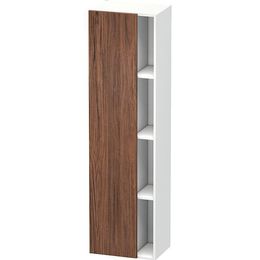 Duravit DuraStyle Hochschrank DS1249L2118 50x36x180cm, T&uuml;r links, nussbaum dunkel/wei&szlig; matt