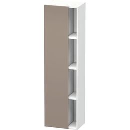 Duravit DuraStyle Hochschrank DS1249L4318 50x36x180cm, T&uuml;r links, basalt matt/wei&szlig; matt