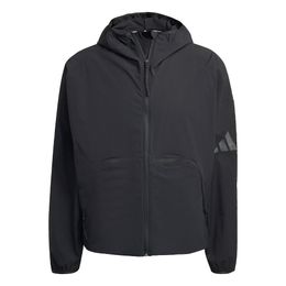adidas Sportswear Athletic Jacket 'Myshelter' male Black size XS
