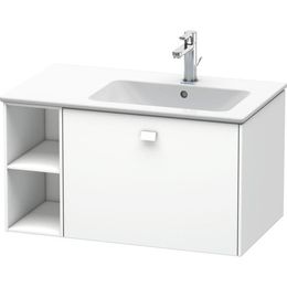 Duravit Brioso Waschtischunterbau BR401401818 820x479mm, Weiß Matt, Regal rechts