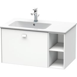 Duravit Brioso Waschtischunterbau BR401201818 820x479mm, Wei&szlig; Matt, Regal links