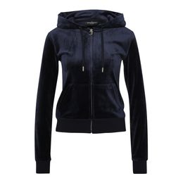 Juicy Couture Tall Zip-Up Hoodie 'ROBERTSON' female Blue size XL