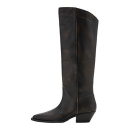 Mango Stiefel 'Kami' Damen Gr&ouml;&szlig;e 38 dunkelbraun Winterschuhe