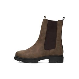 PS Poelman Chelsea Boots Damen Gr&ouml;&szlig;e 42 dunkelbraun / schwarz Winterschuhe