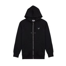 DISTORTED PEOPLE Zip-Up Hoodie male Black size S