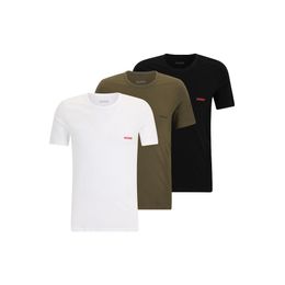 Hugo Unterhemd Herren Größe M khaki / schwarz / weiß
