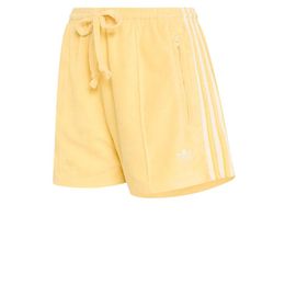adidas originals Shorts 'Firebird' Damen Größe 36 zitrone / weiß