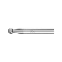 Pferd TOOLS Hartmetall Fr&auml;sstift Kugel KUD &Oslash; 06x05 mm Schaft-&Oslash; 6 mm Z4 universal mittel fein (21112546)