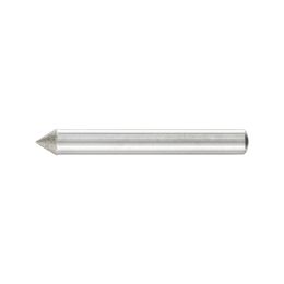 Pferd TOOLS Diamant-Schleifstift Spitzkegel &Oslash;6x60&deg; Schaft&Oslash;6 mm D126 (mit.) zum Anfasen/Entgraten/Senken (36470126)