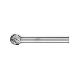 Pferd TOOLS Hartmetall Hochleistungsfr&auml;sstift INOX Kugel KUD &Oslash; 10x09 mm Schaft-&Oslash; 6 mm f&uuml;r Edelstahl (21112782)