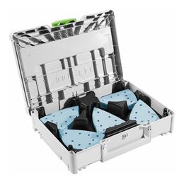 FESTOOL Schleifmittel-Systainer&sup3; SYS-STF DELTA GR-Set Granat (578195)
