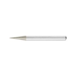 Pferd TOOLS Diamant-Schleifstift Spitzkegel &Oslash;6x15&deg; Schaft&Oslash;6 mm D64 (fein) zum Anfasen/Entgraten/Senken (36476015)