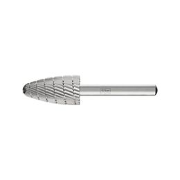 Pferd TOOLS HSS Frässtift Baumform H Ø 16x30mm Schaft-Ø 6 mm Z 3 universal mittel fein Spanbrecher (22434536)