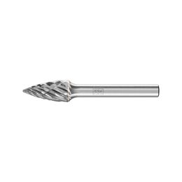 Pferd TOOLS Hartmetall Hochleistungsfr&auml;sstift CAST Spitzbogen SPG &Oslash; 10x20mm Schaft-&Oslash; 6 mm f&uuml;r Gu&szlig;eisen (21122683)
