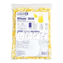 Honeywell Bilsom 303S Geh&ouml;rschutzst&ouml;psel EN 352-2 SNR 33 dB Nachf&uuml;llpack 200 PA/Pack,Gr.S | aus Polyurethan-Schaumstoff mit glatter Oberfl&auml;che, 1006187)