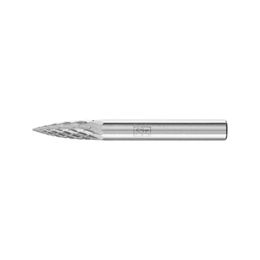 Pferd TOOLS Hartmetall Fr&auml;sstift Spitzbogen SPG &Oslash; 06x18 mm Schaft-&Oslash; 6 mm Z4 universal mittel fein (21122546)